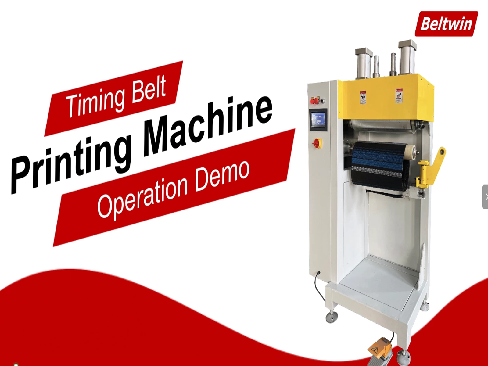 Timing Belt Printing Machine Operation Manual - Beltwin